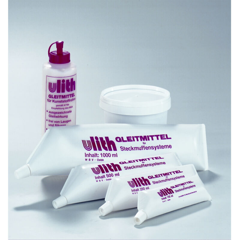 Ulith-Gleitmittel für Steckmuffensysteme 250 ml Tube