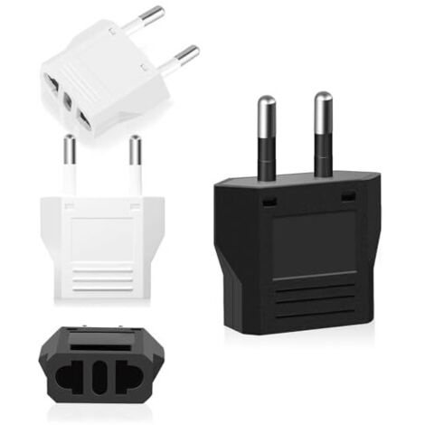 4 Pièces Adaptateur Prise USA de Voyage, Adaptateurs Secteur Prise ...