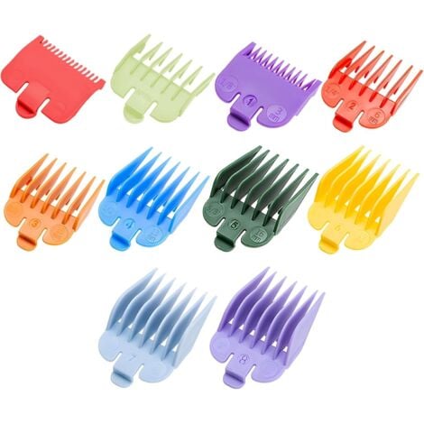 10 Pieces Hair Trimmer Guide Combs, Guide Combs Set for Replacement ...