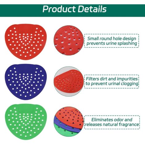 15 Pieces Urinal Screens, Urinal Pellets, Urinal Filter with Perfume ...