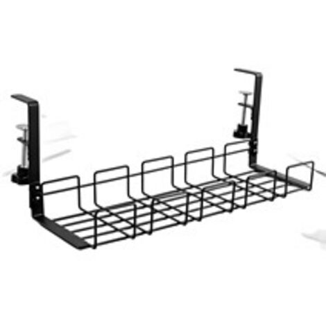 Plateau de Gestion des Câbles Sous le Bureau, Rangement Cable Bureau ...