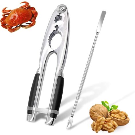 Nut Cracker with Non Slip Handle Nut Cracker Nut Cracker Heavy Duty Nut ...