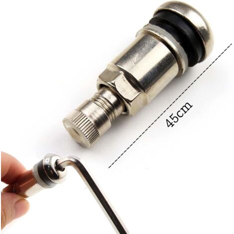 8 Pièces Valve Pneu Voiture Tubeless, Valve Tubeless Valve Rallonge Air ...