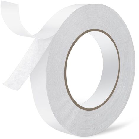 Ruban Adhésif Double Face, Largeur 20 mm, Longueur 50 m, Double Face ...