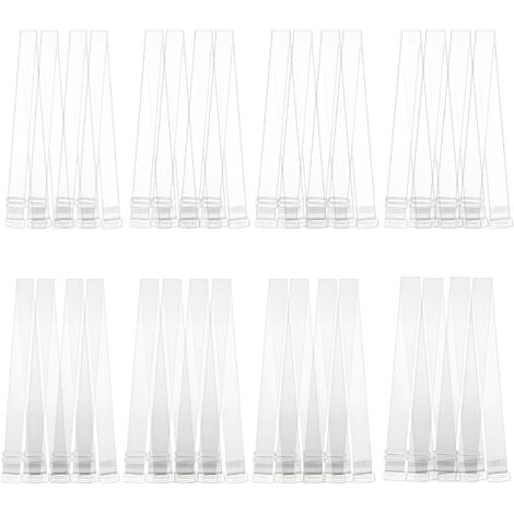 16 Pairs of Transparent Bra Straps Kit, Adjustable Clear Bra Straps ...