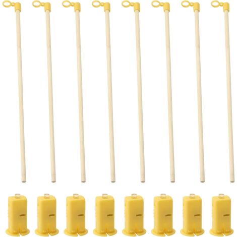 Lot de 8 bâtons de lanterne LED et lumière de lanterne DIY pour enfants ...