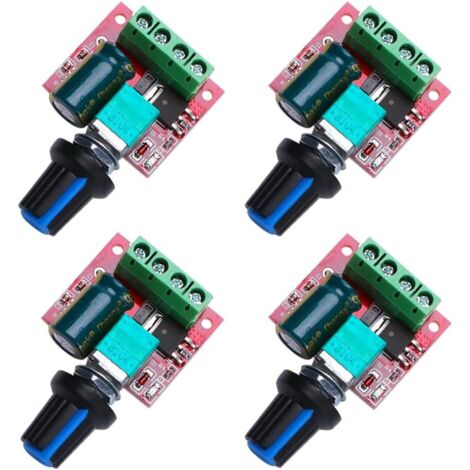 4pcs DC 5V-35V 5A 90W PMW Motor Speed Controller Adjustable Control ...