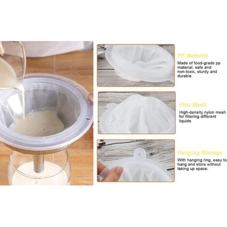 Lightweight Mesh Filter, Fine Sieve Filter 200/300/400/450 Mesh Kitchen ...