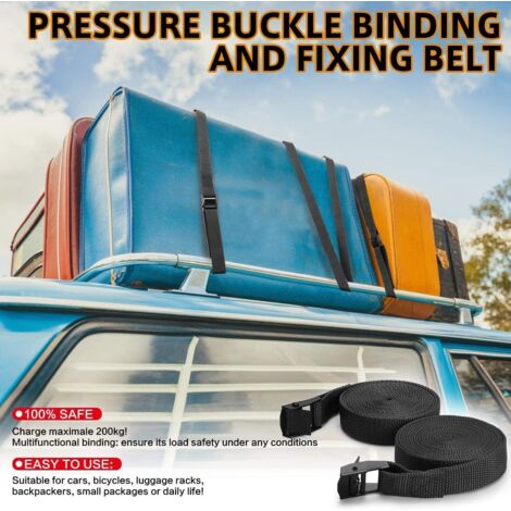 Ratchet Strap Tie Down Strap with Tensioner Hook Tightening Straps 2 ...
