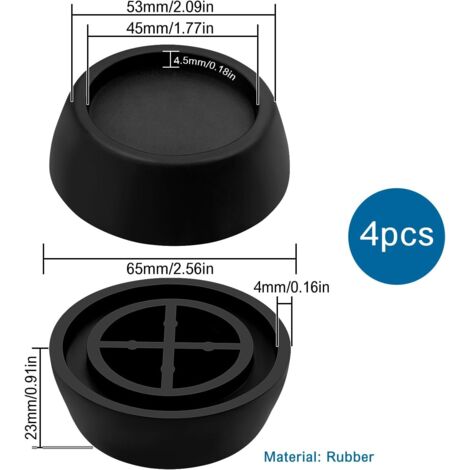 Washing Machine Rubber Pads, Rubber Vibration Dampers for Washing ...