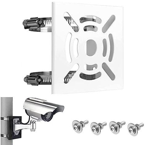 Universel Montage sur Poteau Vertical pour Caméra de Sécurité, Support ...