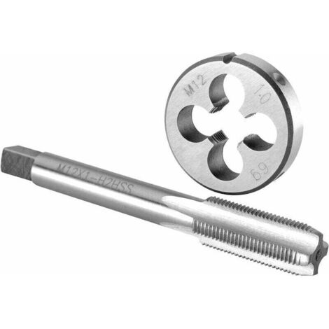 Jeu de tarauds et filières M12 X 1. Taraud à filetage machine M12 x 1,0 ...