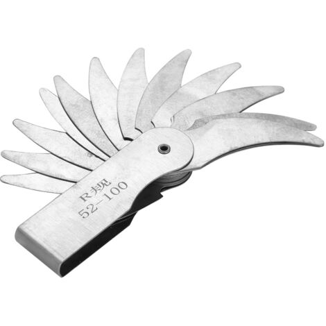 Eosnow Edelstahl-Radius-Filet-Messgeräte externe interne konkave ...