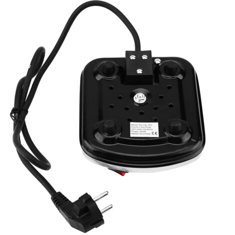 Eosnow 500 W elektrischer Mini-Herd, Brenner, Heizplatte, Kaffeeheizung ...