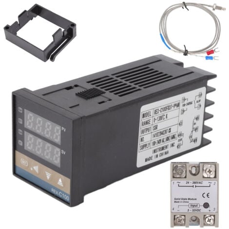 Eosnow Digital PID Thermostat Temperatur Controller Lang 100 V -240 V ...