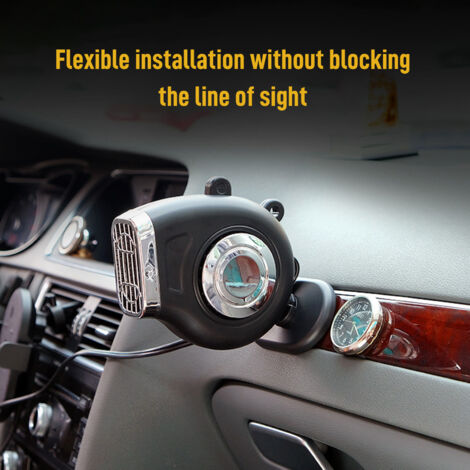 Eosnow Tragbare Autoheizung, 200 W, 360 Grad drehbar, Defroster, 24 V, Weiß