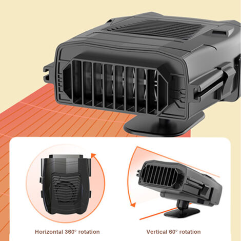 Eosnow Tragbare Autoheizung, 12-V-Schnellheiz- oder Kühlventilator mit ...