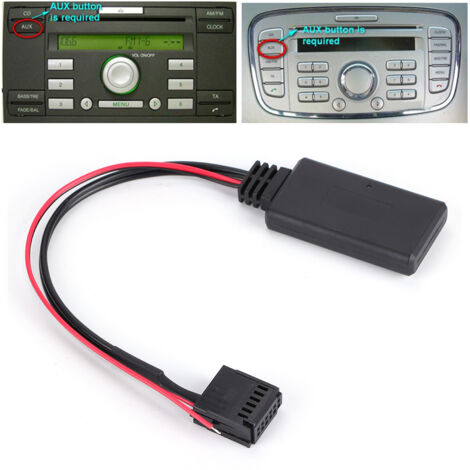 Eosnow Auto Bluetooth -Modul Auxin Kabel Wireless Audioadapter für Ford ...
