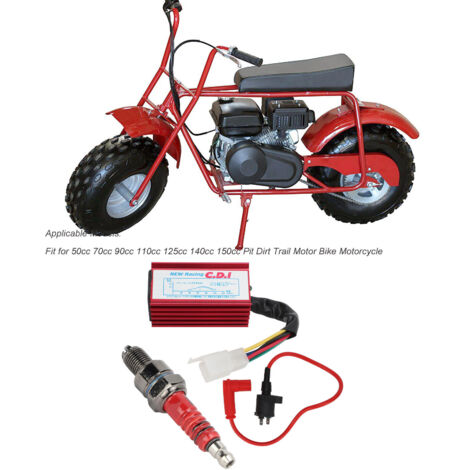 Eosnow Zündspule Aluminium 5 Pin AC CDI Box A7TC Zündkerze für 50cc ...