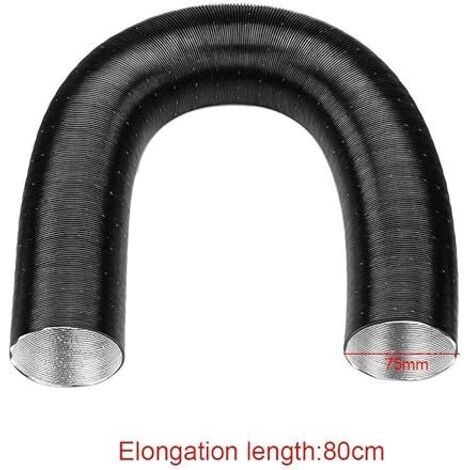 Ahlsen Luftansaugschlauch – 75 mm Heißluft-Ansaugschlauch für Auto ...