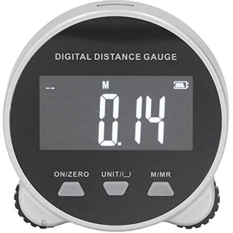 Ahlsen Digitales Maßband, elektronisches Maßband, digitales Rolllineal mit LCD-Display ...