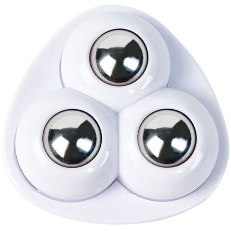 Ahlsen 20 Stück Mini-Lenkrollen, kleine Rollen für Möbel, 360-Grad ...