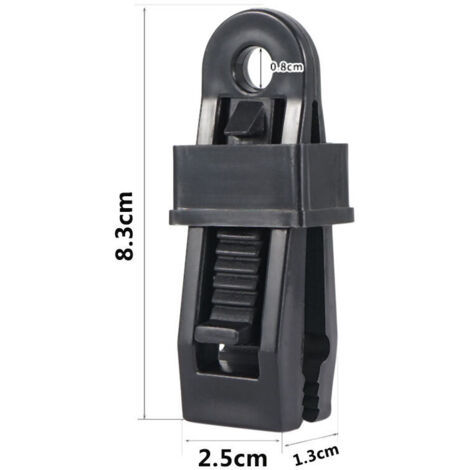 Ahlsen Clips de plástico para tienda de campaña, paquete de 40 clips de ...