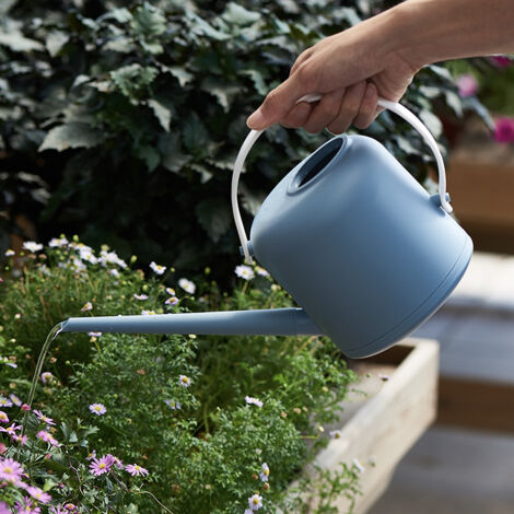Ahlsen Regadera pequeña para plantas de interior con recubrimiento en ...