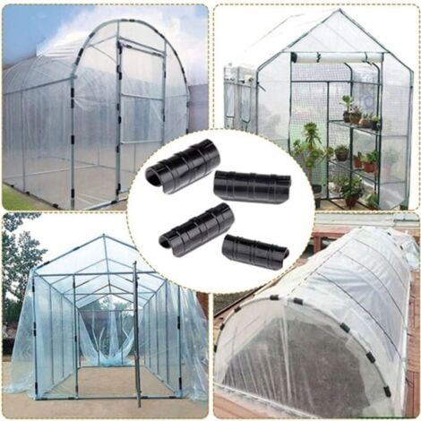 Gewächshaus-Clips, 19 mm, Rohrschellen zur Befestigung von Abdeckungen ...