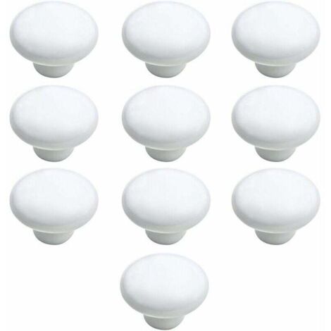 Pomelli per porta 10 pezzi 33 mm in ceramica per porta da cucina ...