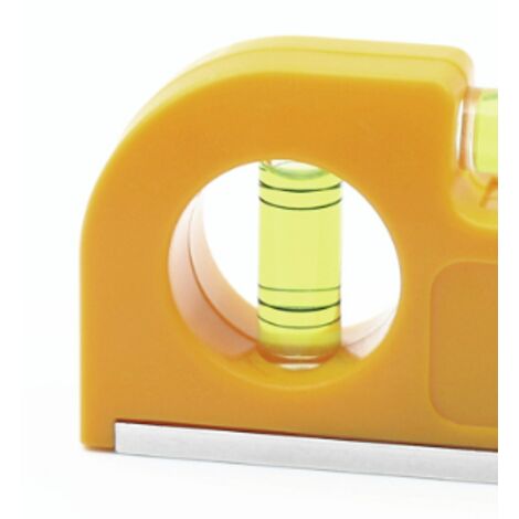 1 pz Livella magnetica tascabile Strumento di misurazione giallo Mini ...