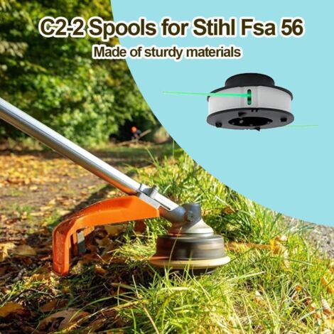 Set di 3 bobine di ricambio per Stihl C2-2, compatibili con il ...