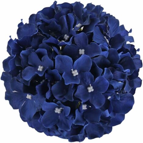 Hortensias de seda Tigrezy, flores artificiales con tallos, 10 unidades ...