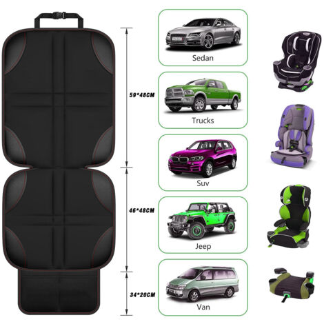 Funda para silla de coche infantil impermeable y antideslizante con 2 ...