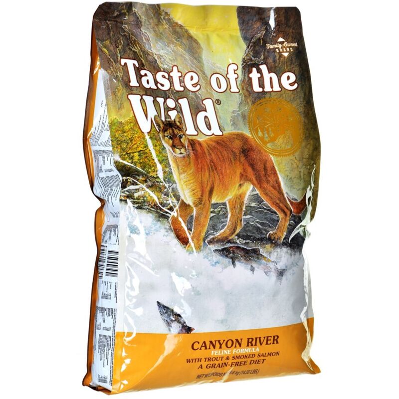 Cibo per Gatti Taste Of The Wild Canyon River Adulto con Pesce, 6,6 kg ...