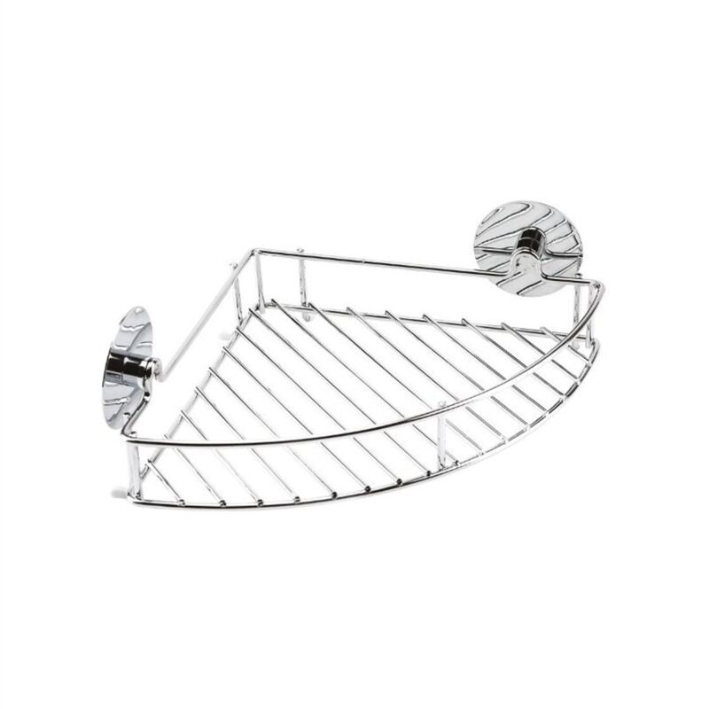 Coin douche en acier inoxydable chromé - Giada Tecom