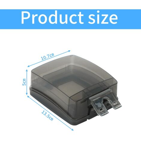 Waterproof Plastic Wall Switch Box - Hidden Water Outlet Box, Universal ...