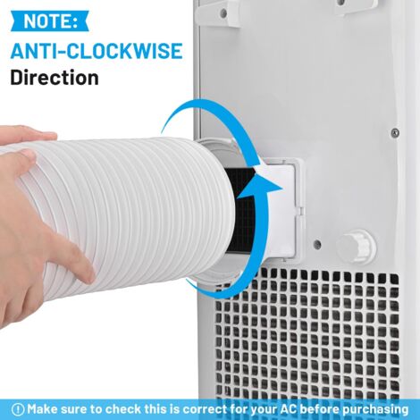 Portable Air Conditioner Hose, 150mm Diameter Air Conditioner Exhaust ...
