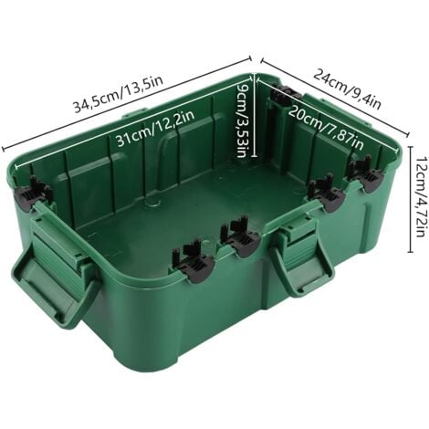 Waterproof Distribution Box, 34.5x24x12cm Waterproof Box, IP54 Outdoor ...