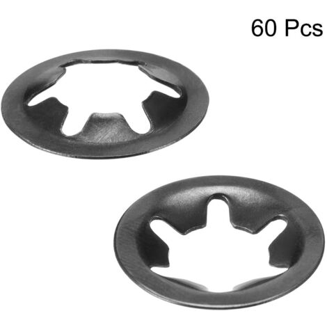 M6 Lock Washer 5.5mm ID 16mm OD Internal Tooth Speed Push Clip 65Mn ...