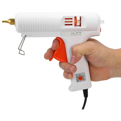 Hot glue gun, adjustable temperature gun, trigger gun, flexible ...