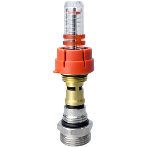 Underfloor heating flow meter, room temperature and flow control device ...