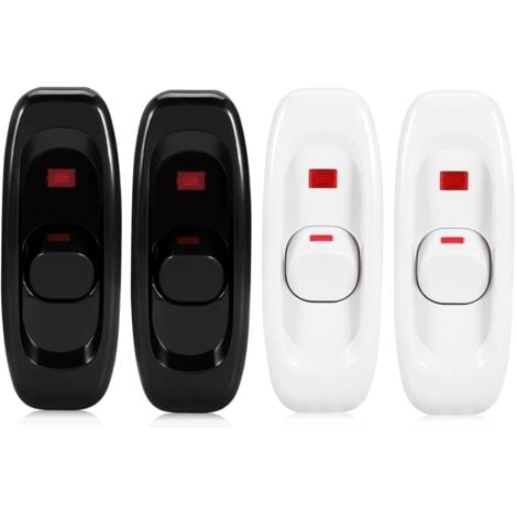 Intermediate Switch Inline Switch Push Button 4pcs Cord Switch Cord ...
