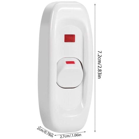 Intermediate Switch Inline Switch Push Button 4pcs Cord Switch Cord ...