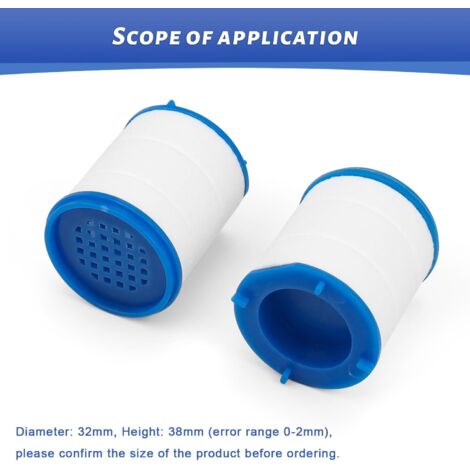 10pcs Faucet Water Filter Element, Anti-Limescale Faucet Filter Element ...