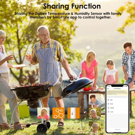 WiFi Thermometer Hygrometer Sensor, Wireless Home Temperature and ...