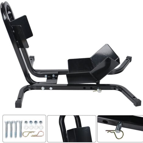 Youyijia Motorcycle Motorbike Wheel Chock Locking Stand System 17'' 19'' 21'' Front Wheels Steel ...