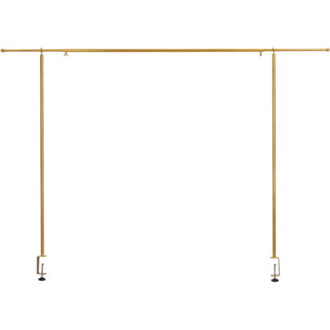 Holdfiturn Tall Over Table Rod Stand with Clamps - Adjustable 135-250cm ...