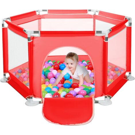 Supernic Baby Playpen Large Playpen Portable Child Safety Yard Activity ...