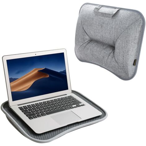 Compact Lap Desk Small Laptop Tray 39x29x4.5cm Portable Space-Saving ...